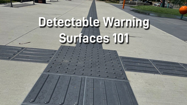 How Do Detectable Warning Surfaces Work? — Mainline Materials