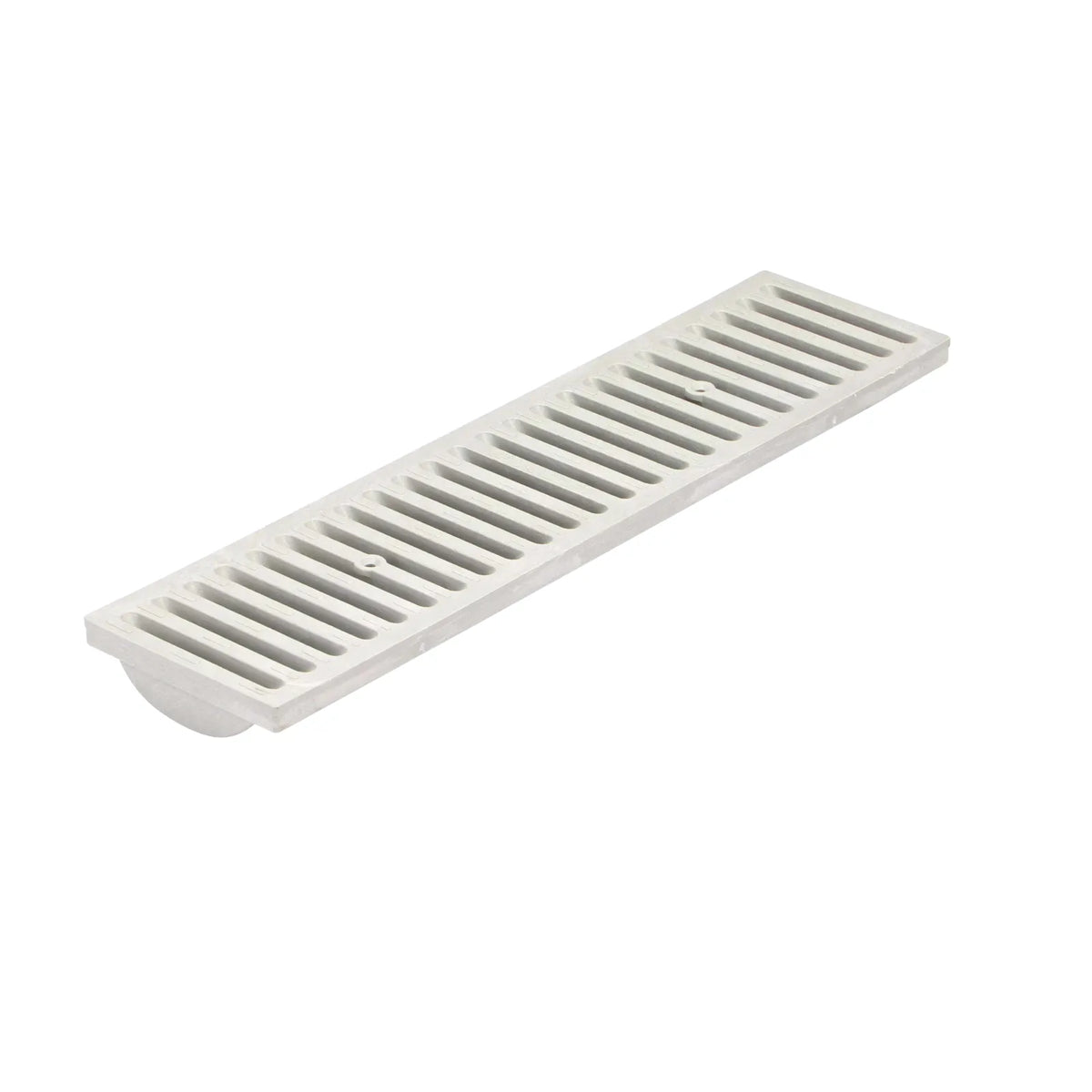 Dura Slope® Channel Drain Grate, 6 in. Wide X 2 ft. Long, Light Gray P ...
