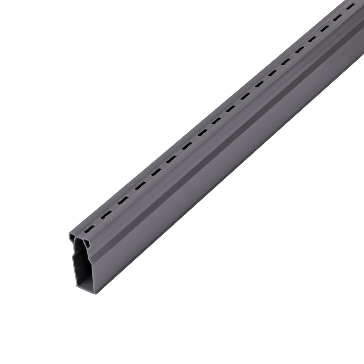 Micro Channel™ Drain and Integrated Grate, 1-1/4 in. wide x 10 ft. lon ...