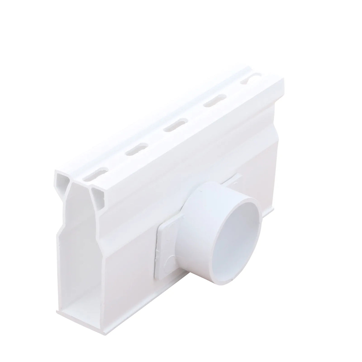 Micro Channel™ Drain and Integrated Grate Side Outlet, Connects to 1-1 ...