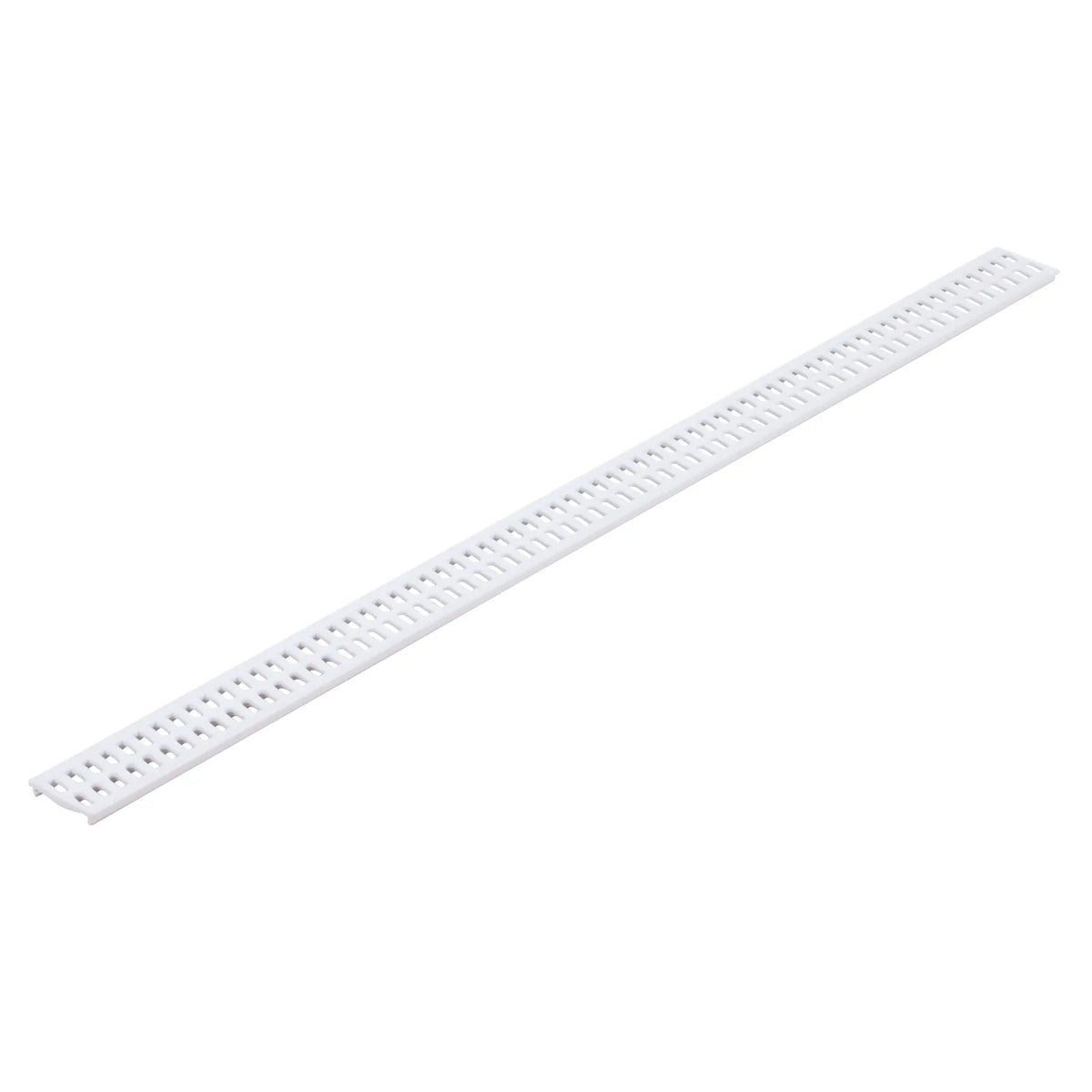 Slim Channel™ Drain Grate, 2-1/4 in. wide X 3 ft. long, White Plastic ...