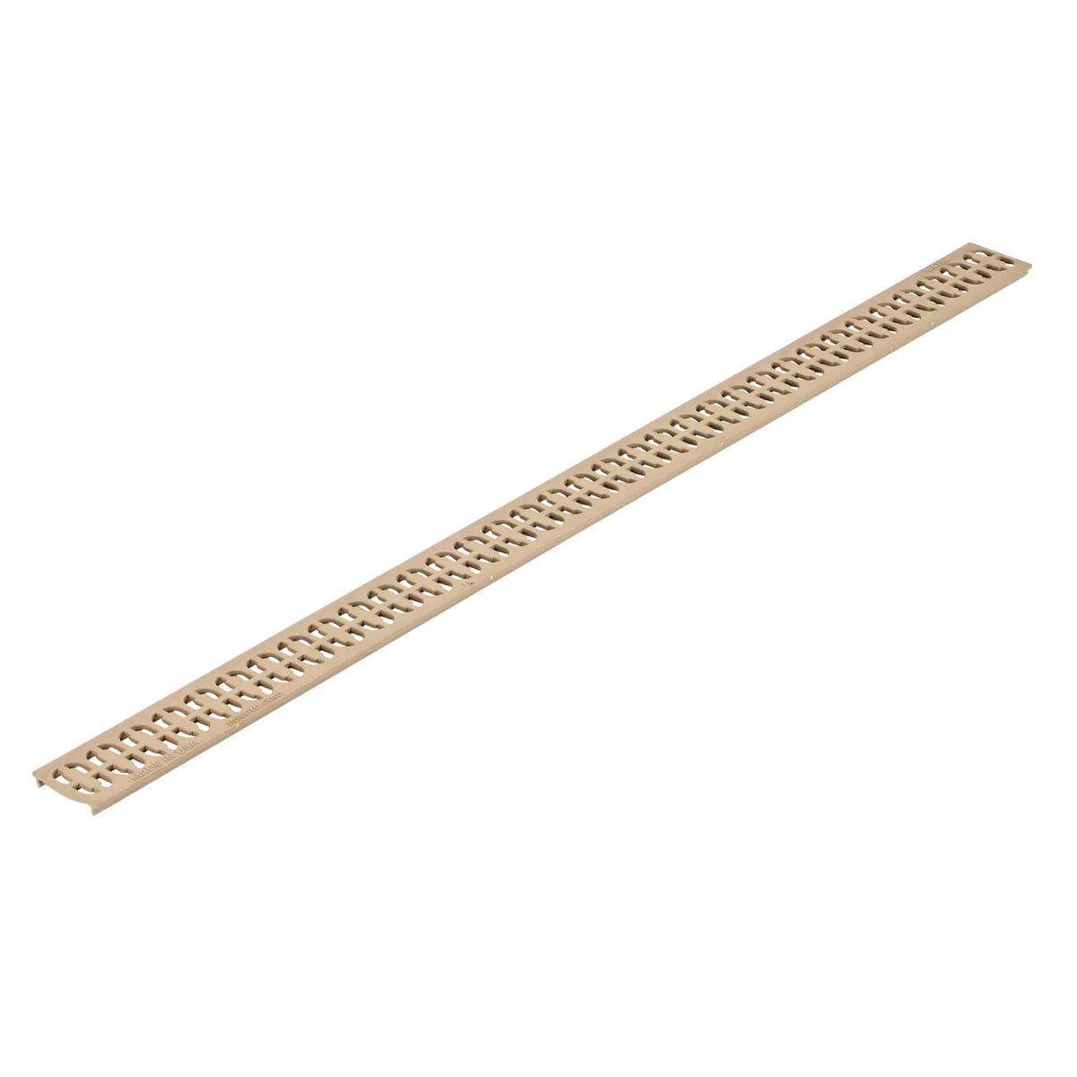 Slim Channel™ Drain Grate, 2-1/4 in. wide X 3 ft. long, Decorative Cha ...