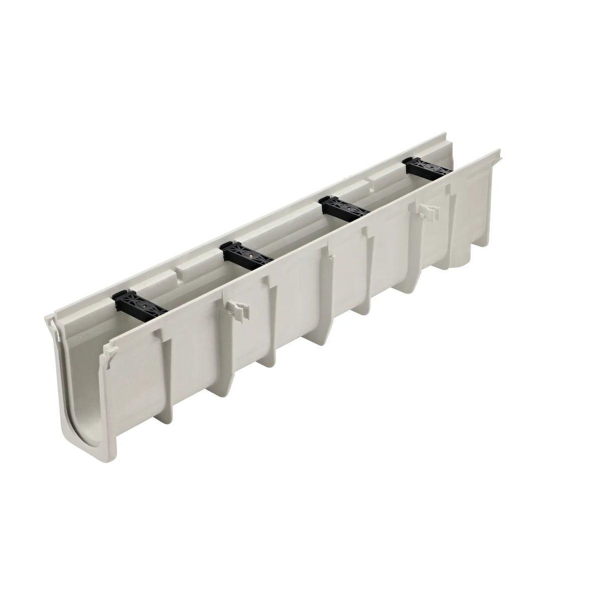 Dura Slope® Channel Drain, 9.4 in. Invert Depth, Neutral, 6 in. Wide X ...