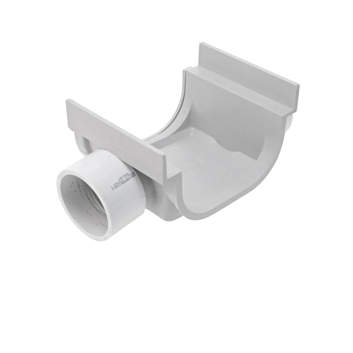 5 in. Pro Series Channel™ Bottom Outlet/Side Outlet, Shallow Profile ...
