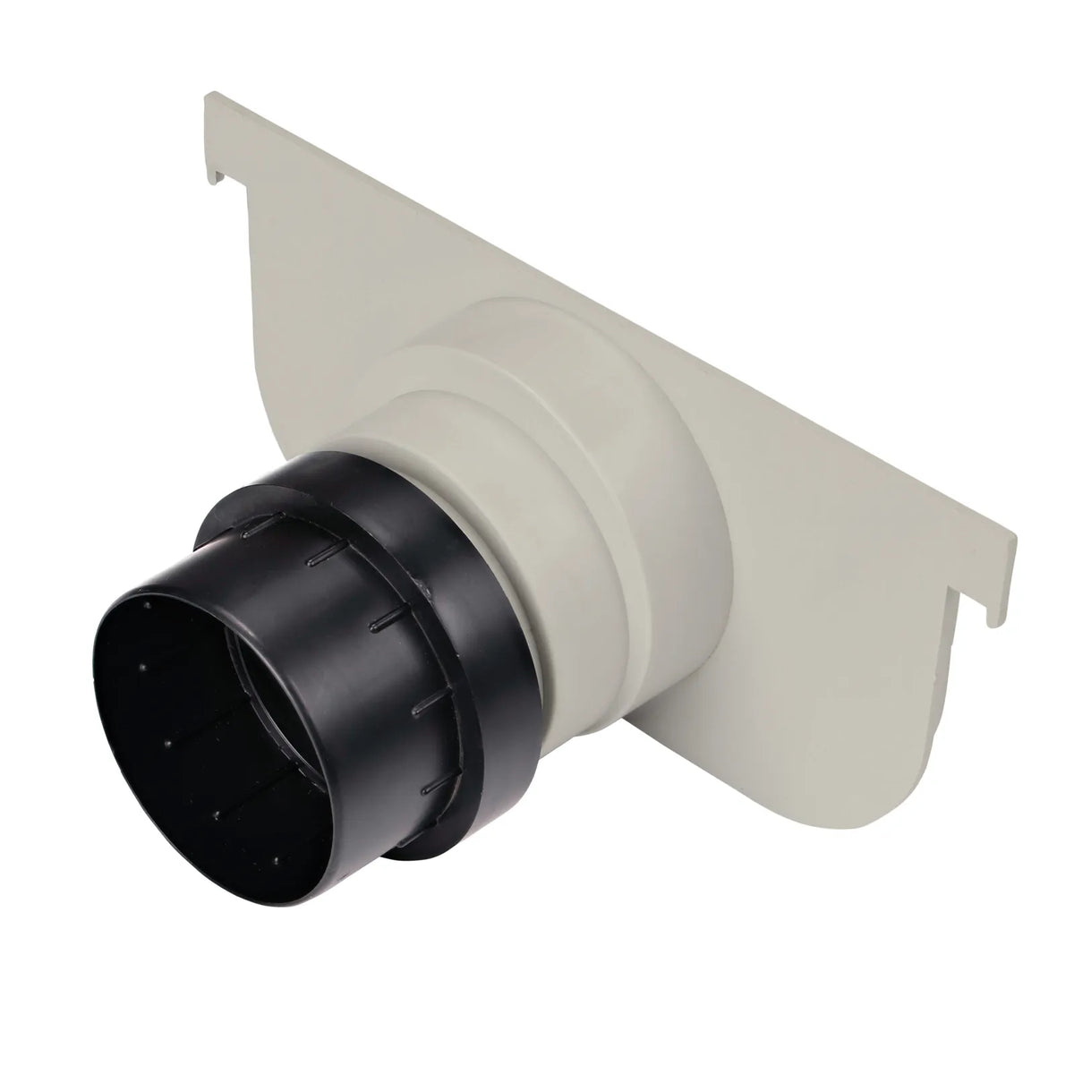 12 in. Pro Series Channel™ Drain End Cap/Outlet, Shallow Profile, Conn ...