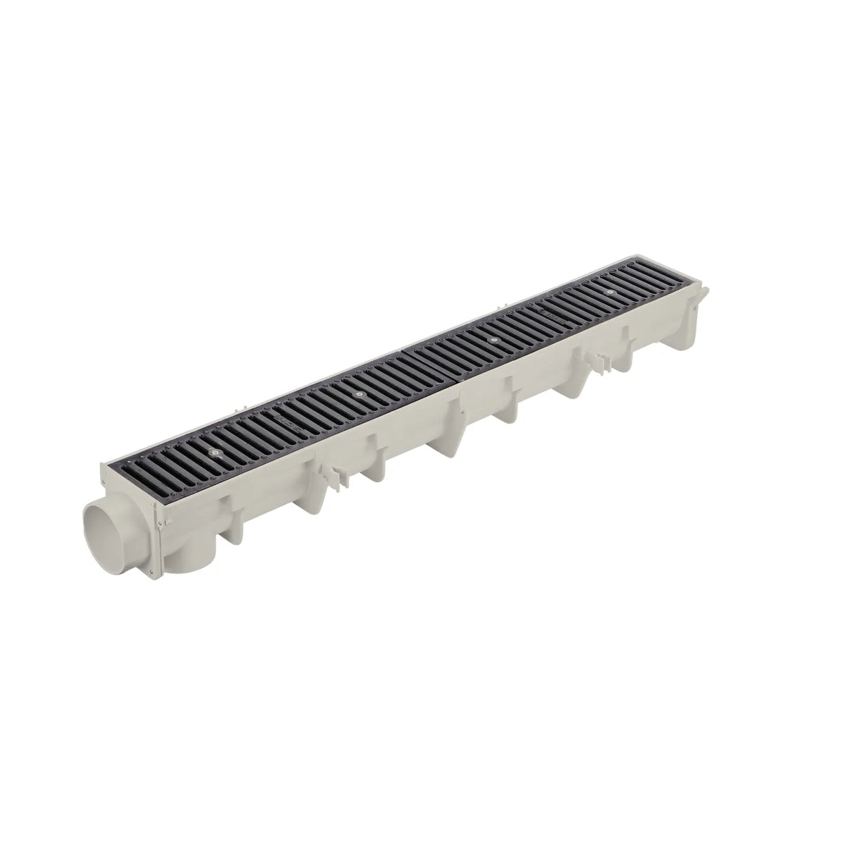 Dura Slope® Channel Drain Kit, 4.3 in. Invert Depth Neutral Channel, 6 ...
