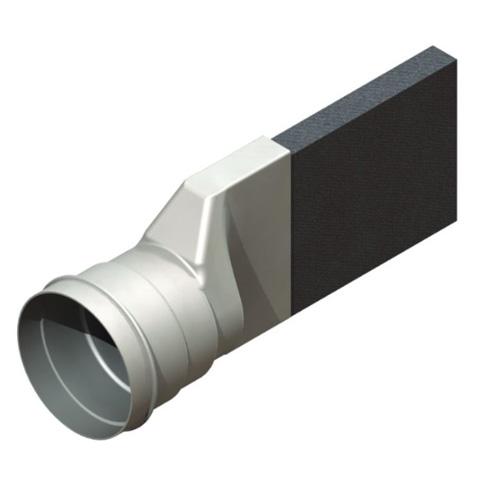 Strip Drain Fitting 6" End Outlet box of 10 - American Wick Drain ...